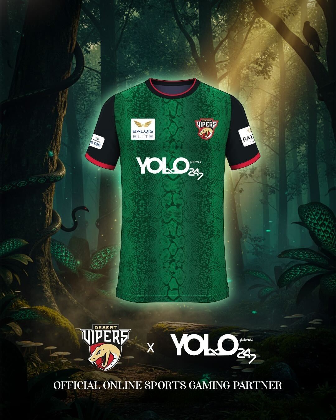 Yolo247 Games joins as Vipers' Official Front of Jersey partner ...